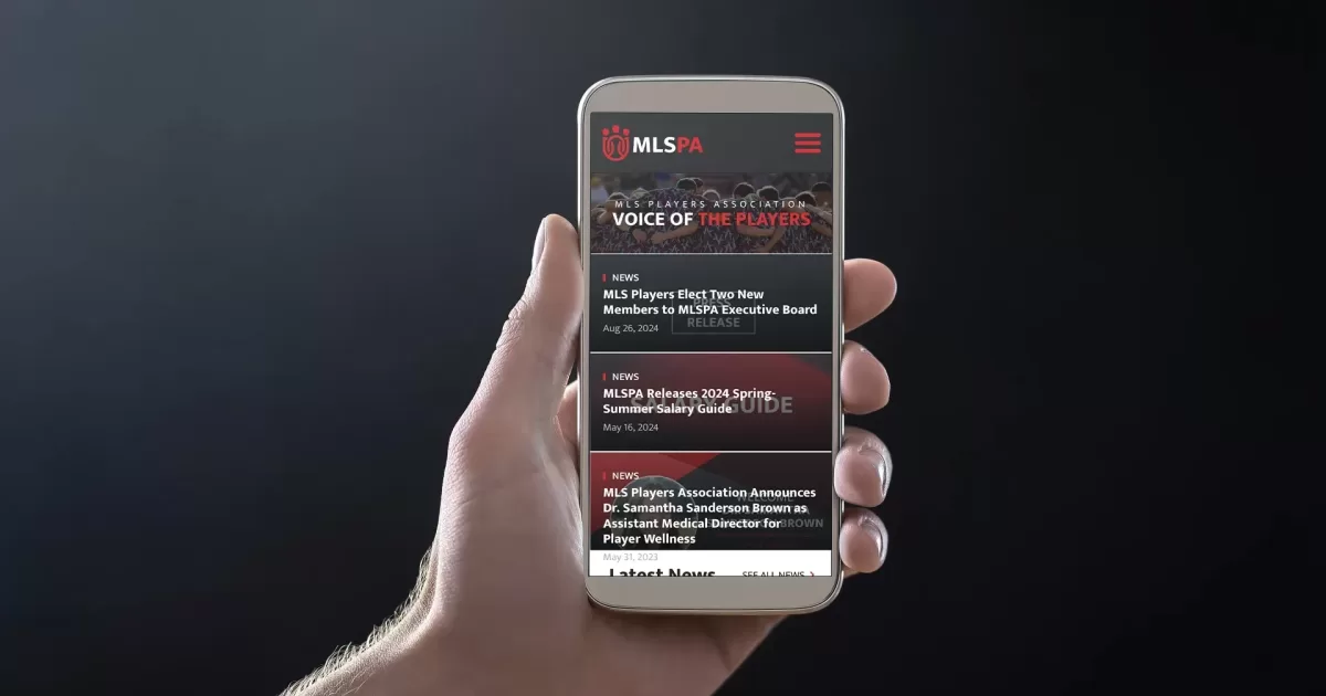 Powerful New Website to Match Players’ Union’s New Brand | Brolik ...